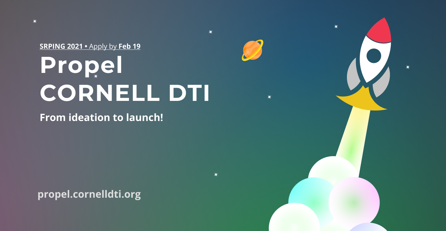 Apply to Propel by Sept. 19